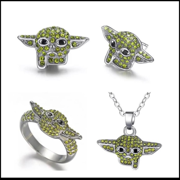 Jewelry | Grogu Baby Yoda Jewelry Set | Poshmark